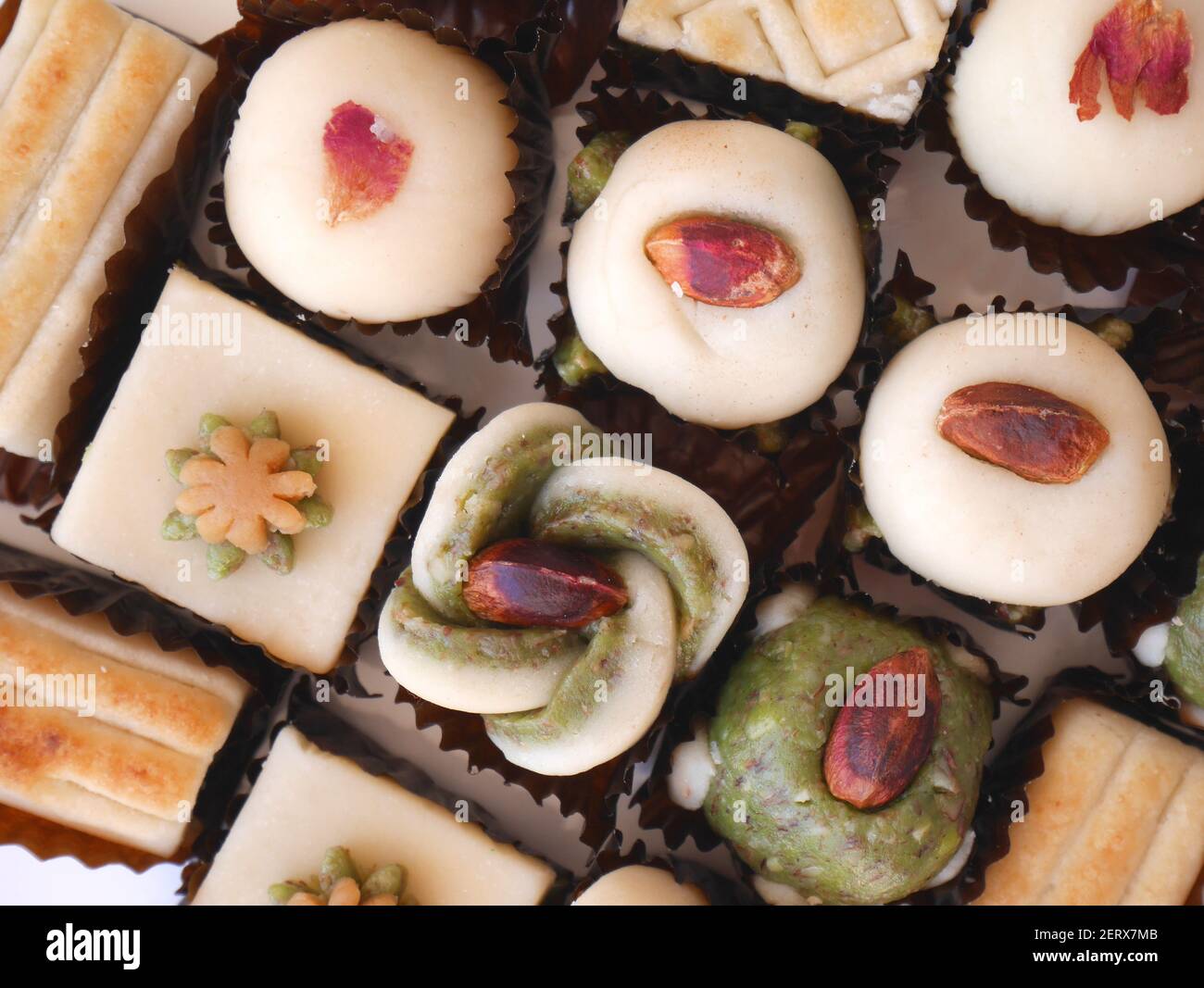 Lebanese marzipan sweets Stock Photo - Alamy