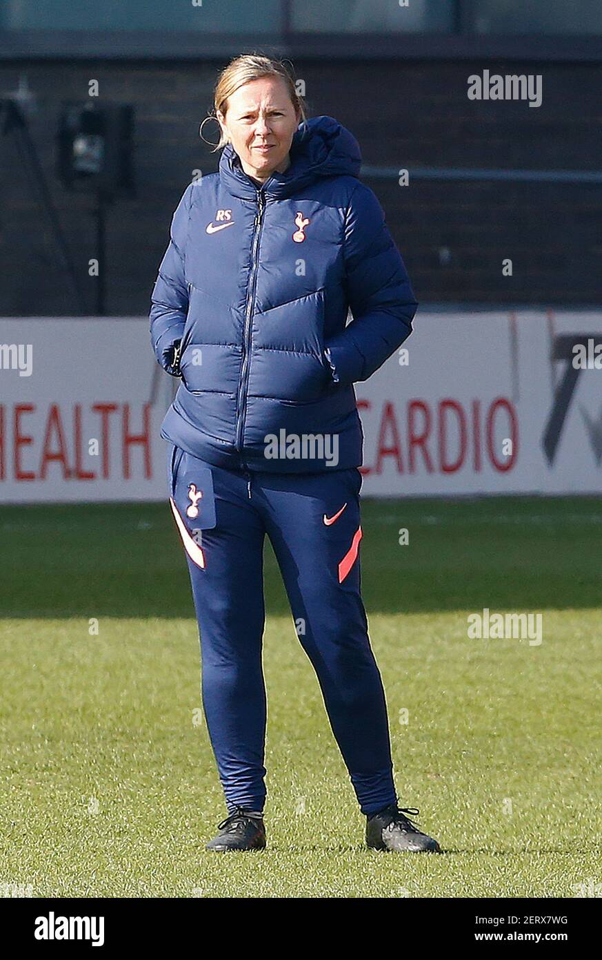 EDGWARE, ENGLAND - FEBRUARY 28: Rehanne Skinner manager of Tottenham ...
