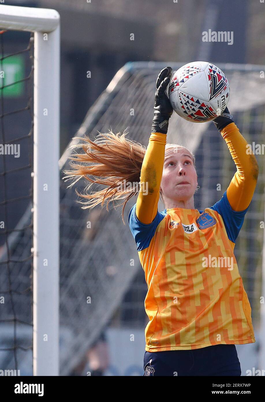 EDGWARE, ENGLAND - FEBRUARY 28: Sandy MacIver of Everton Ladies during ...
