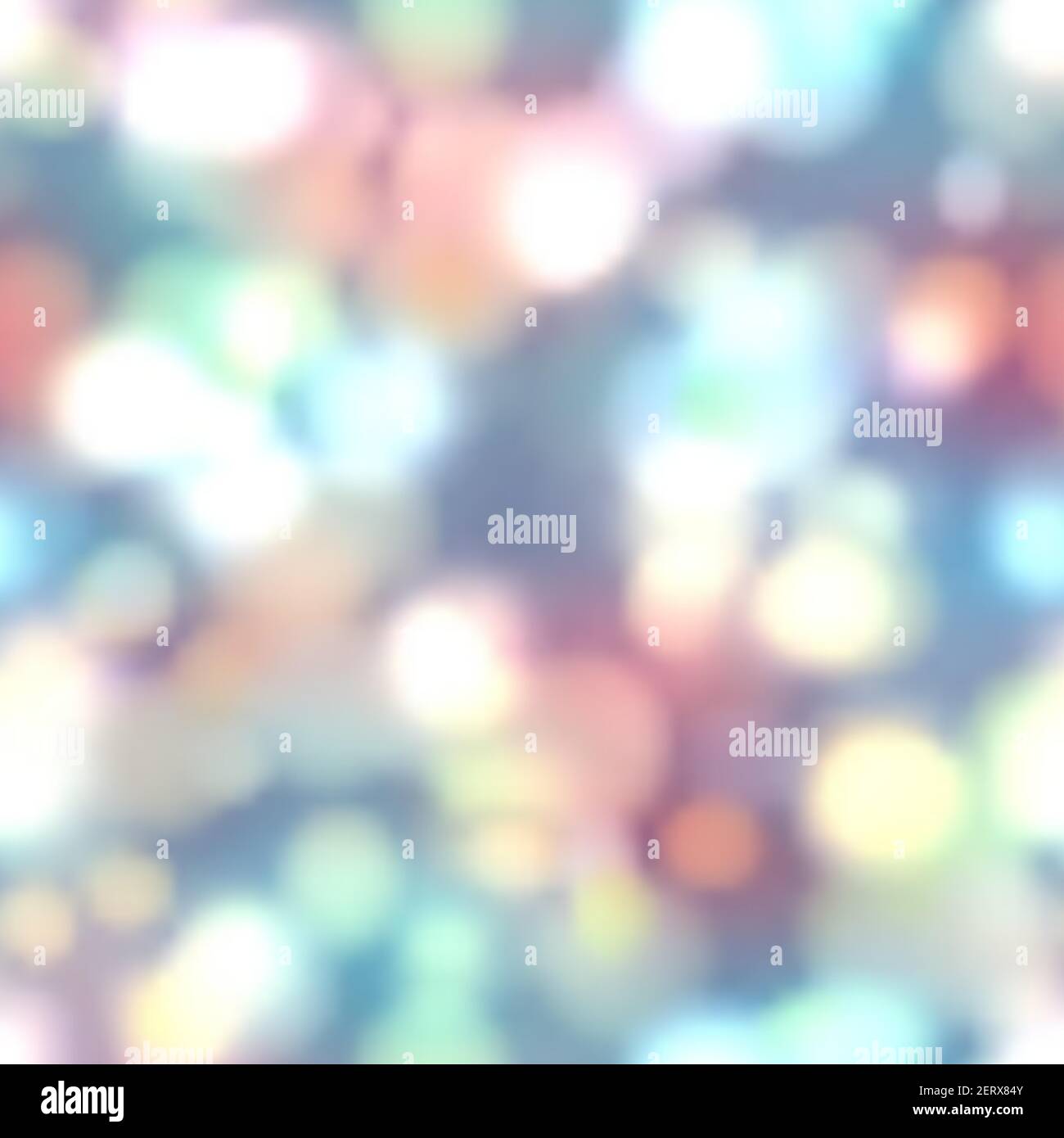 Seamless vector glow bokeh spray background. Vibrant colorful blurred ...