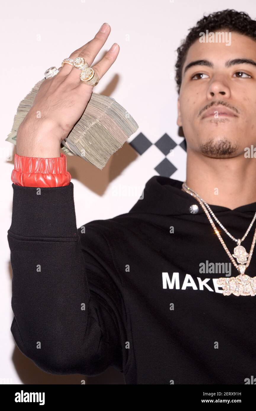 Jay Critch attends the 4th Annual TIDAL X: Brooklyn at Barclays Center ...