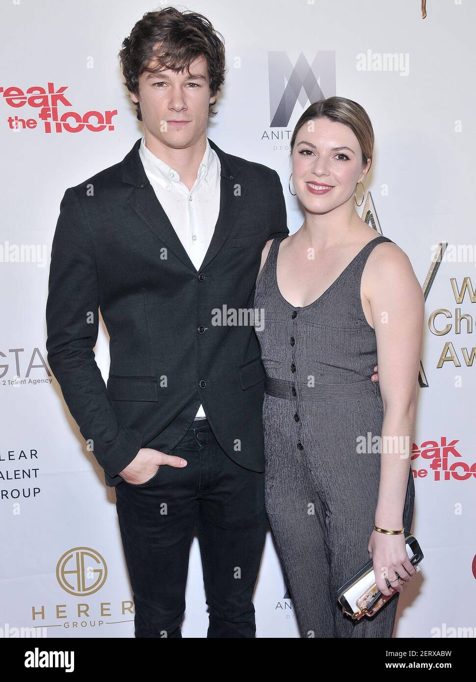 (L-R) Kyle Allen and Kristin Allen at the 8th Annual World Choreography ...