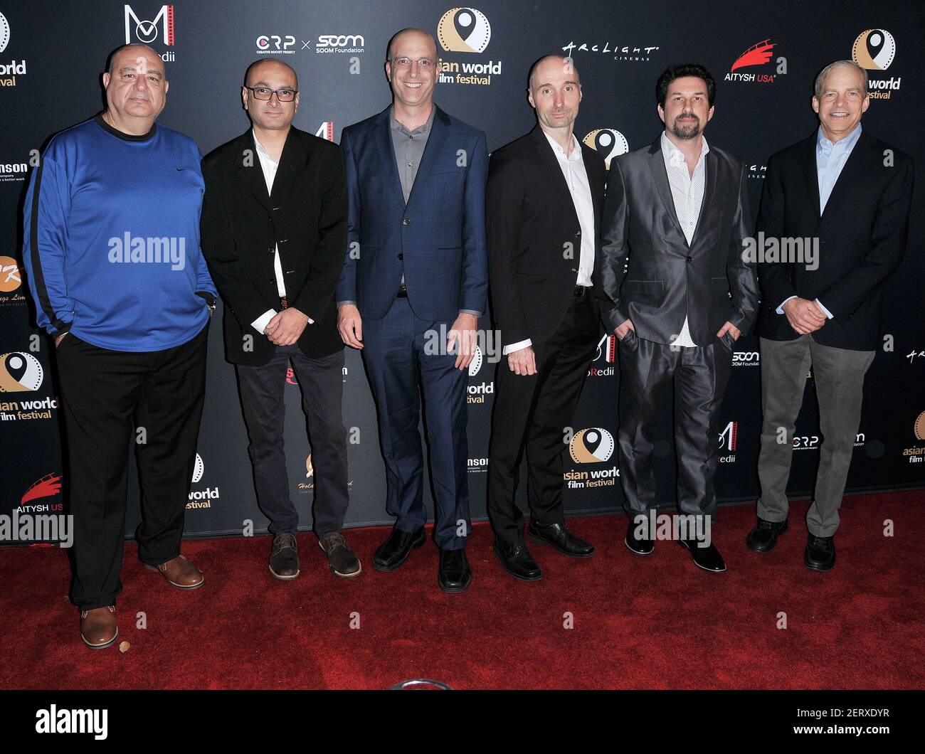 (L-R) Nadim George, Alkesh Vaja, Ted Caplan, Niels Bye Nielsen, Martin ...
