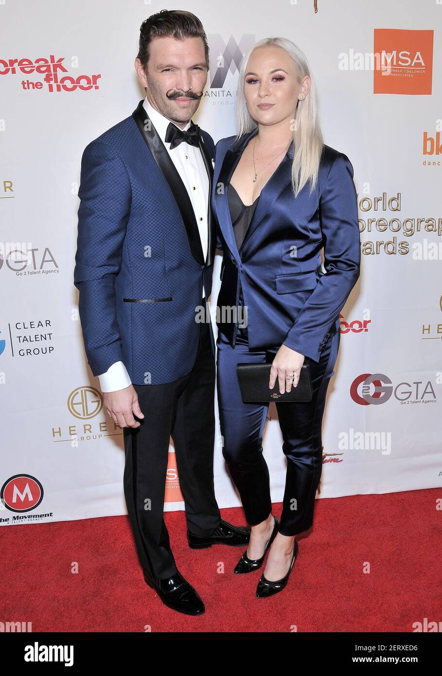 (L-R) Caley And Kelsey at the 8th Annual World Choreography Awards held ...