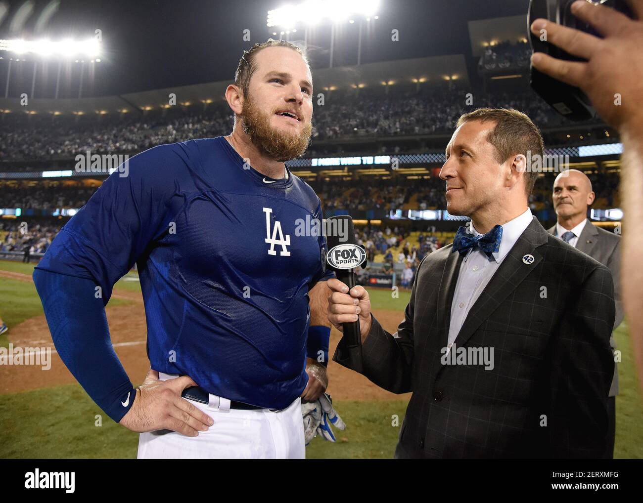 LOS ANGELES - OCTOBER 26: Ken Rosenthal and Max Muncy at the World ...