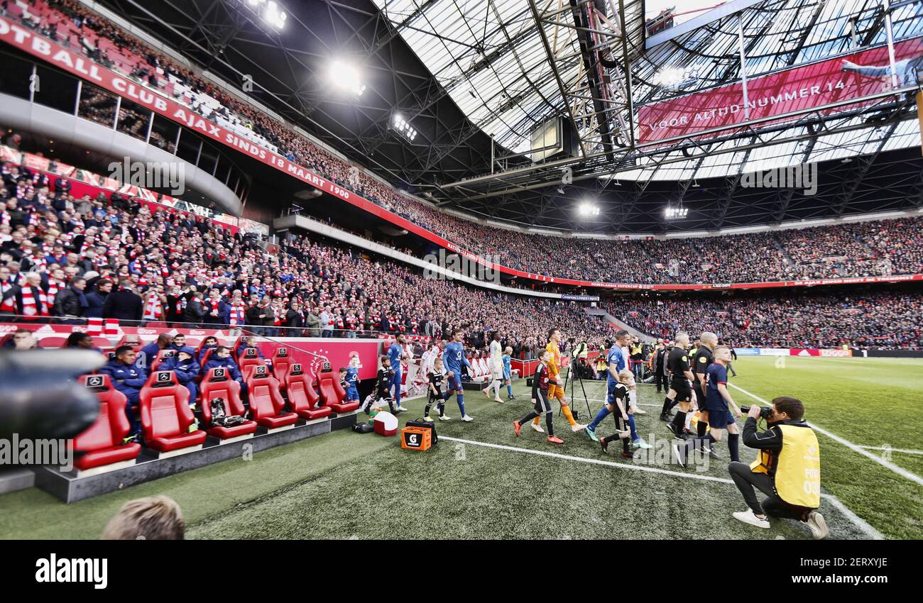 AMSTERDAM, Johan Cruyff Arena , 28-10-2018, football, season 2018 / ...
