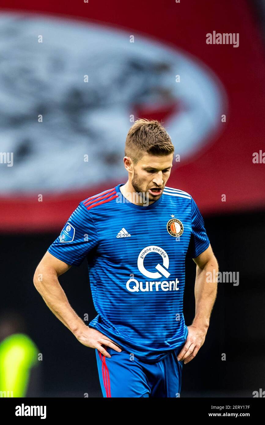 AMSTERDAM - Ajax - Feyenoord , Football , Season 2018/2019 , Eredivisie ...