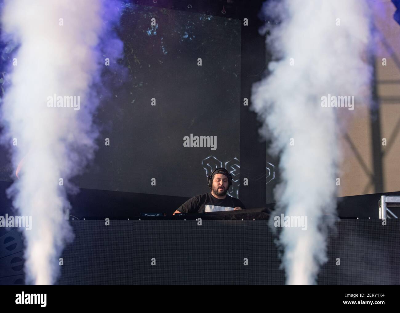 SAN ANTONIO, TX - OCTOBER 27: DJ Deorro performs onstage during Mala ...