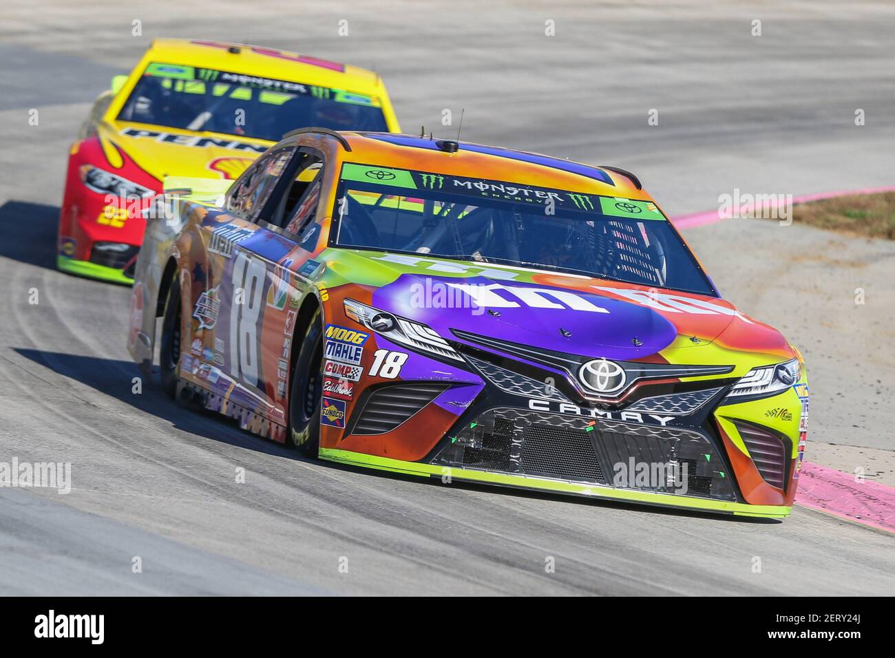 October 28, 2018: Monster Energy NASCAR Cup Series driver Kyle Busch ...