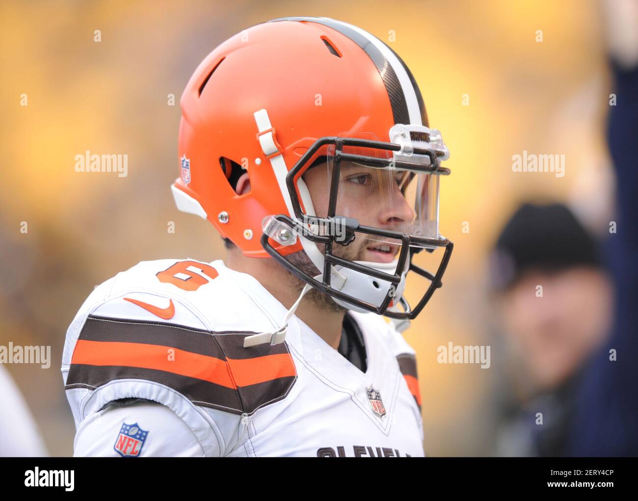 October 28th, 2018: Browns #6 Baker Mayfield during the Pittsburgh ...