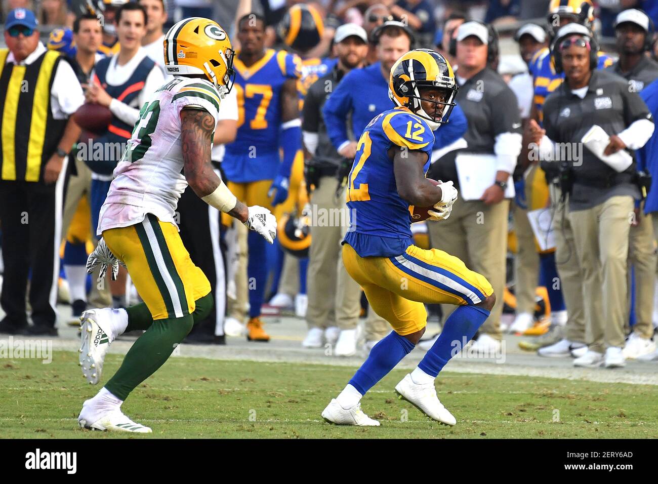 October 28, 2018 Los Angeles, CA.Los Angeles Rams wide receiver Brandin ...