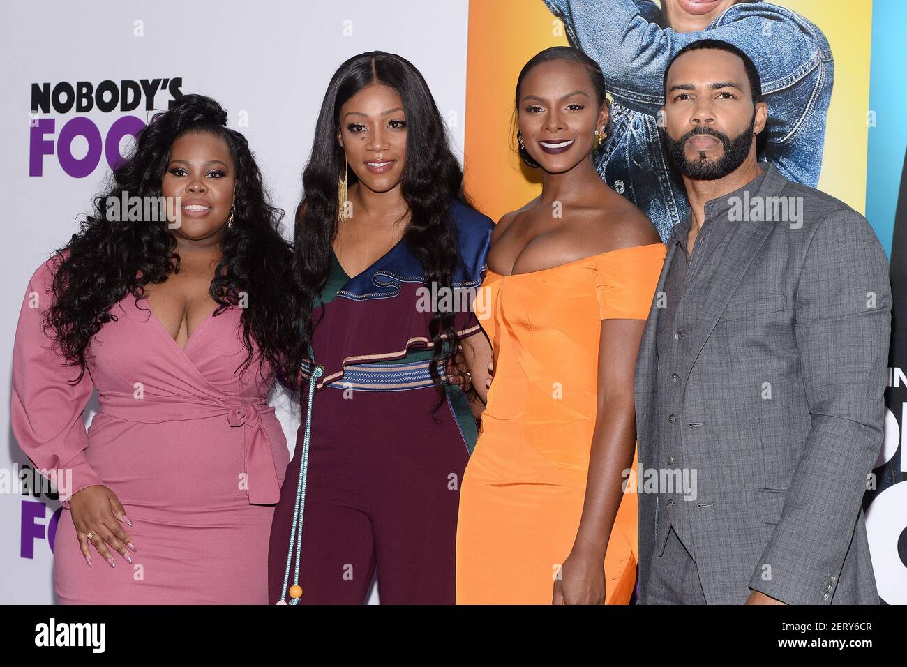 (L-R) Actors Amber Riley, Tiffany Haddish, Tika Sumpter and Omari ...