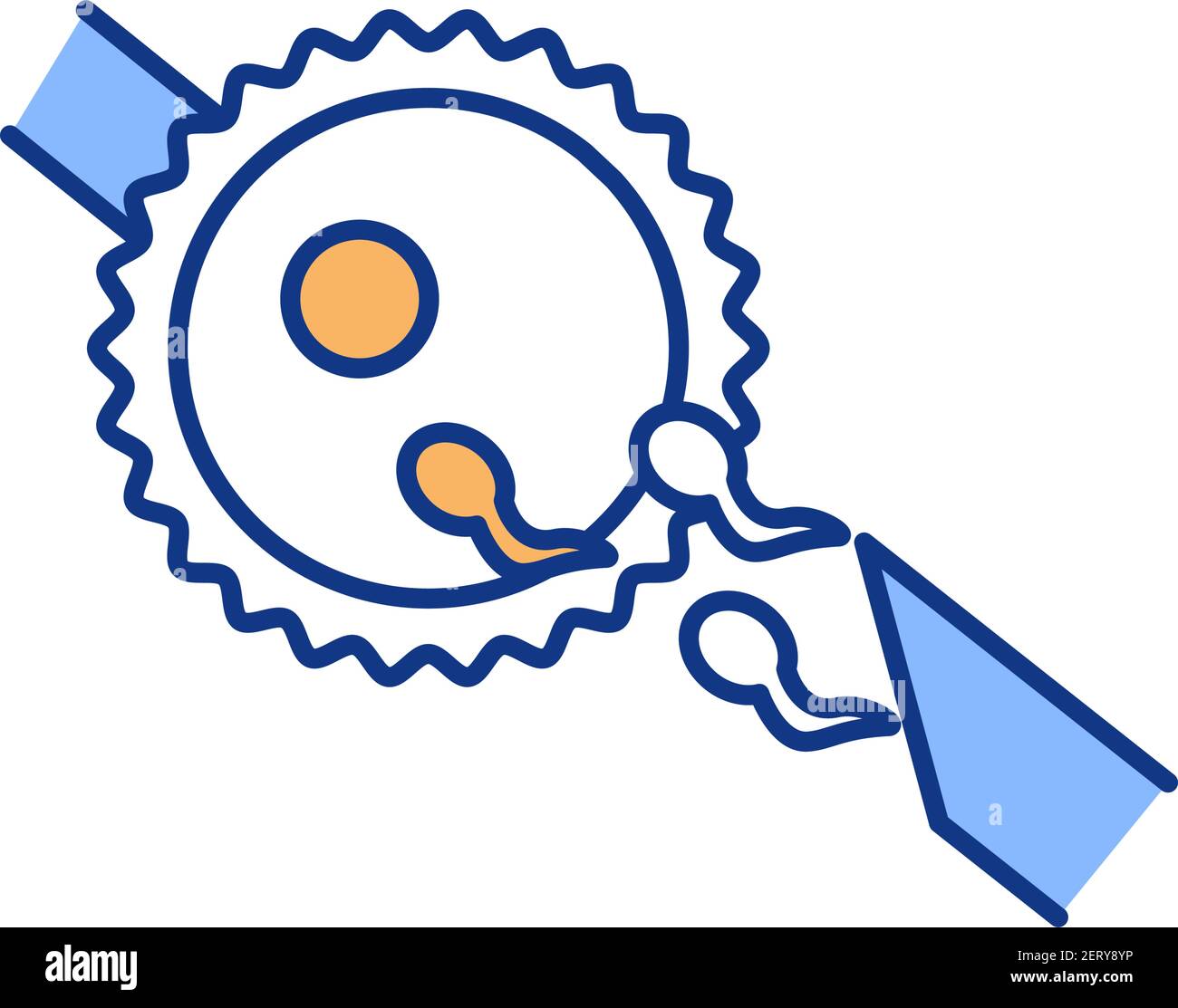 In vitro fertilization RGB color icon Stock Vector Image & Art - Alamy