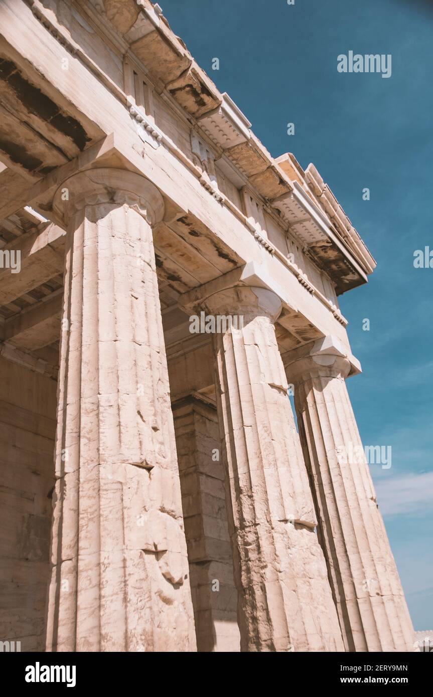 The parthenon temple on the acropolis hi-res stock photography and ...