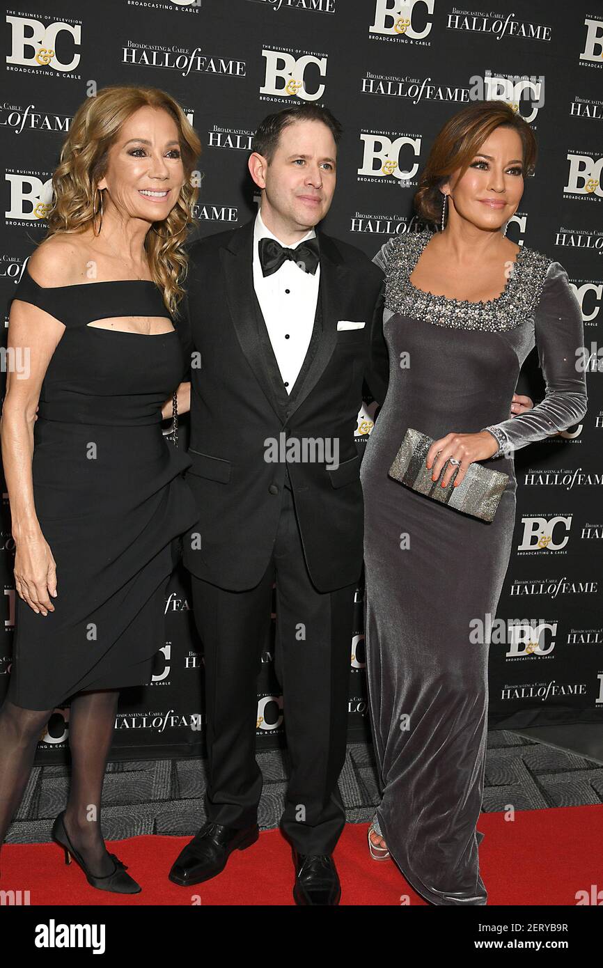 Kathie Lee Gifford and Robin Meade attend the Broadcasting & Cable Hall ...