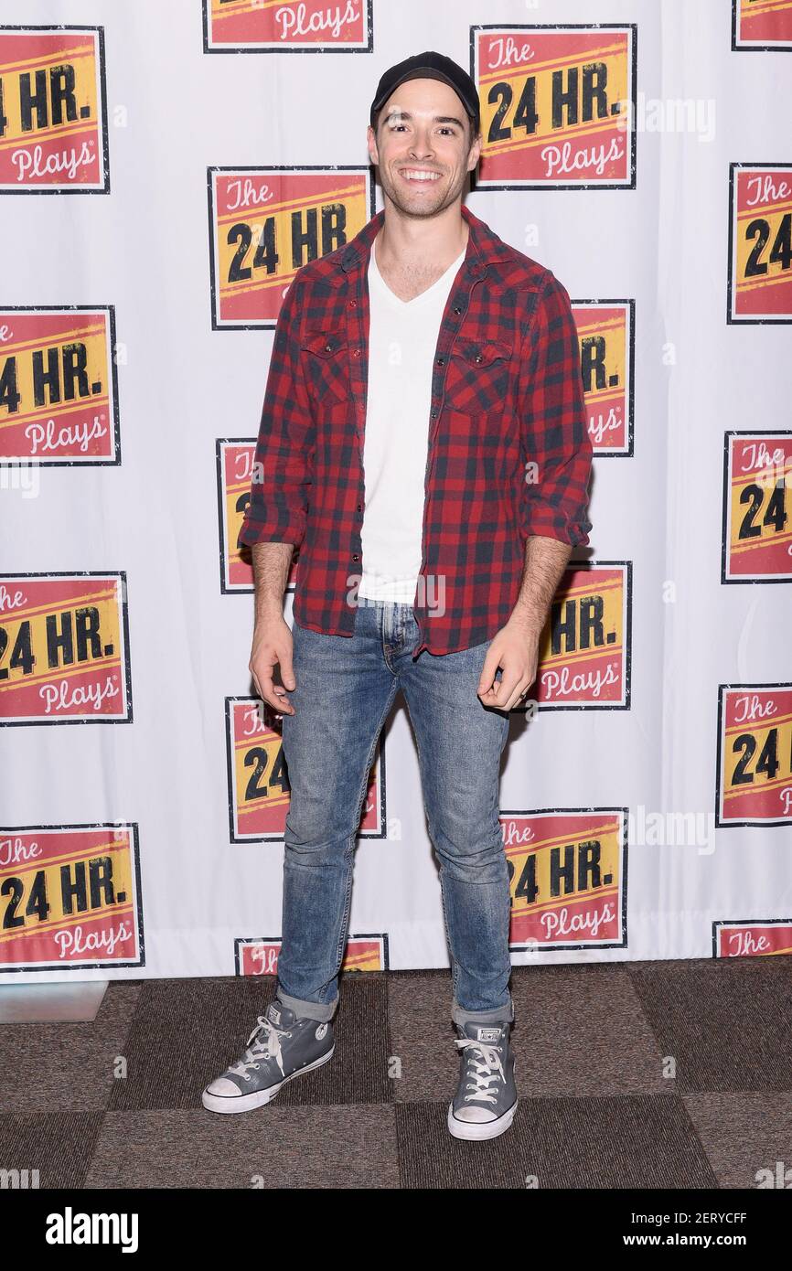 Actor Corey Cott attends the 24 Hour Plays on Broadway at the American ...