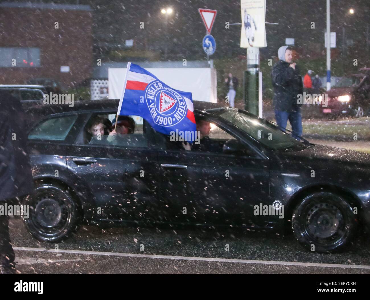 Kiel, Deutschland. 14th Jan, 2021. firo: 13.01.2021 Soccer: Soccer: DFB ...
