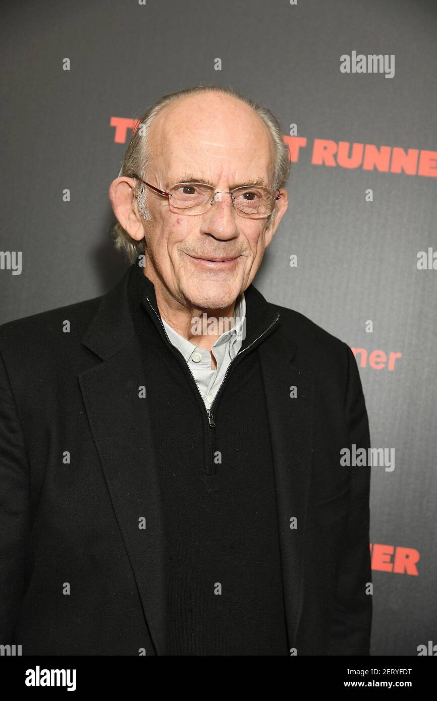 actor Christopher Lloyd attends the New York Premiere of "The Front ...