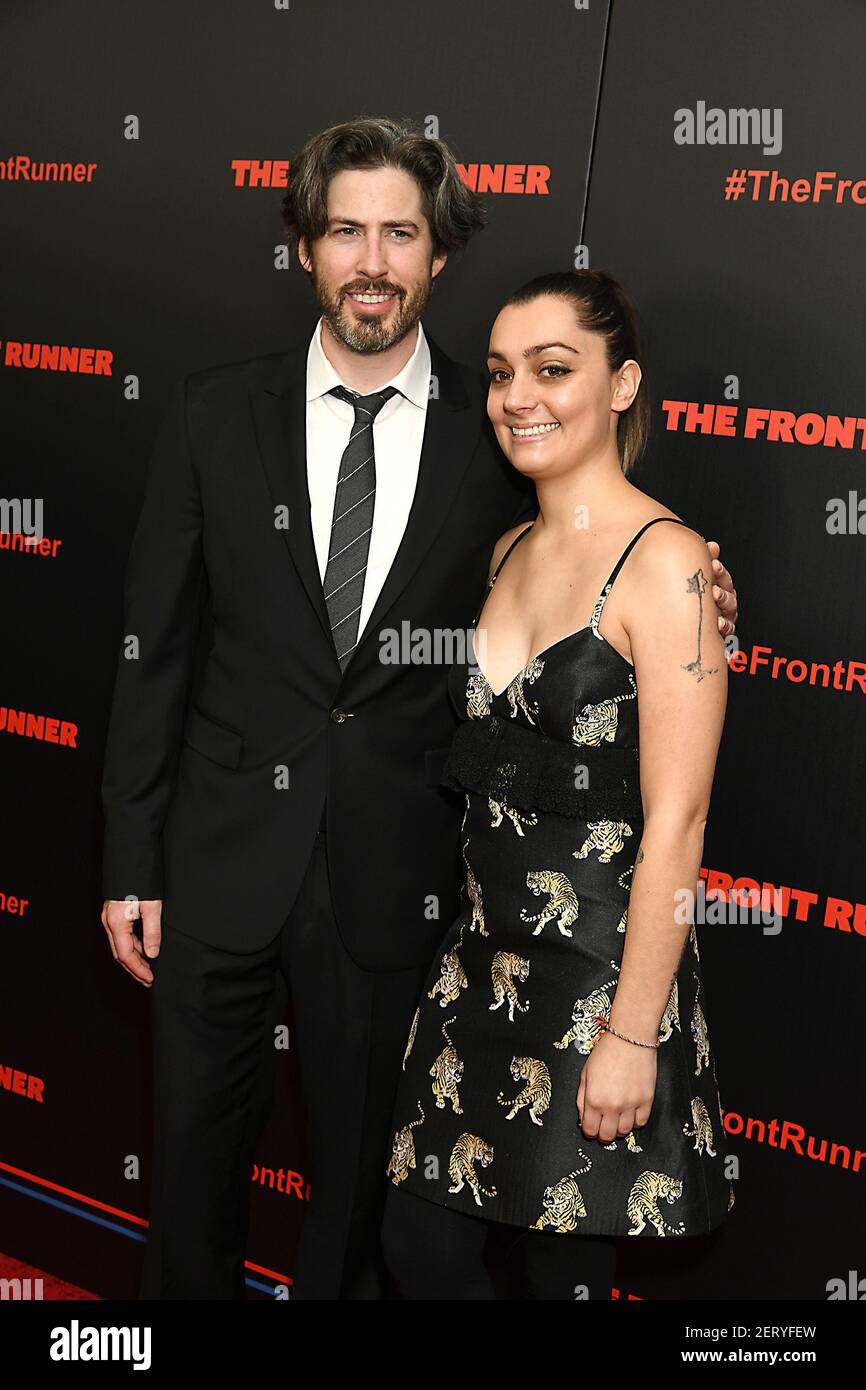 Director Jason Reitman and girlfriend Liana Maeby attends the New York ...
