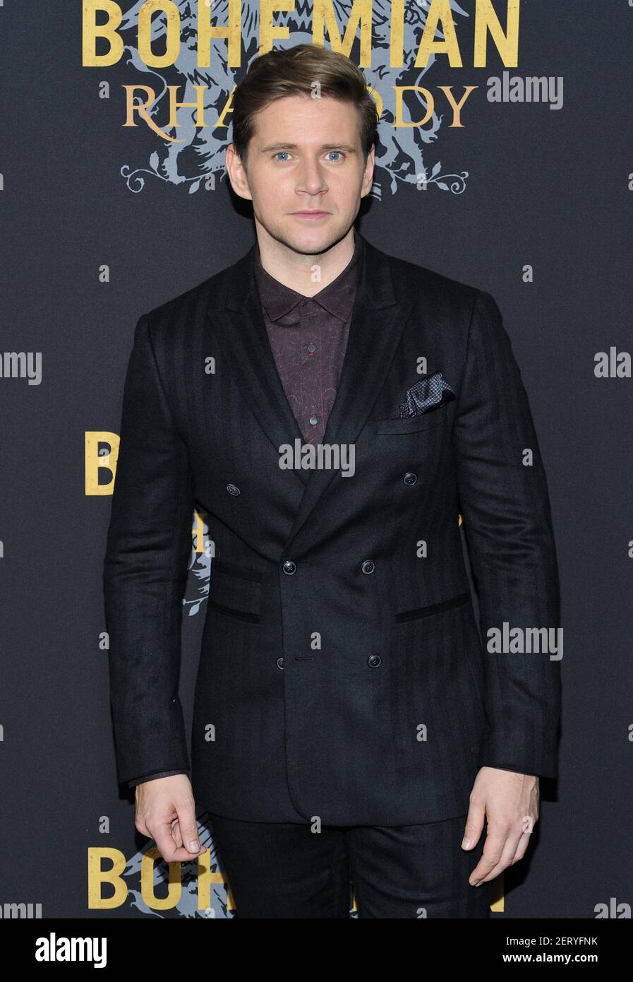 Actor Allen Leech attends the NY special screening of Bohemian Rhapsody ...