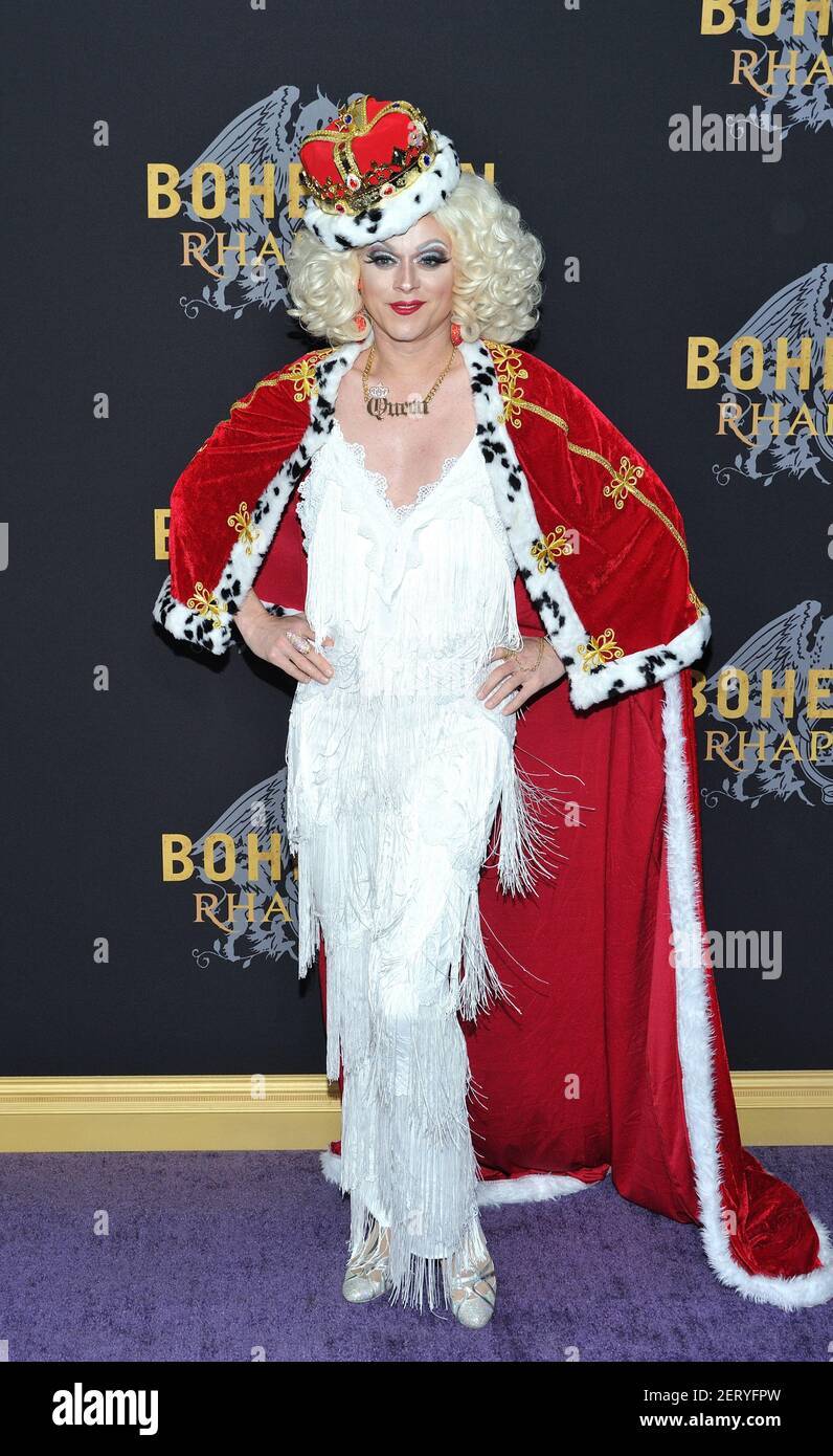 Comedian/drag queen Paige turner attends the NY special screening of ...