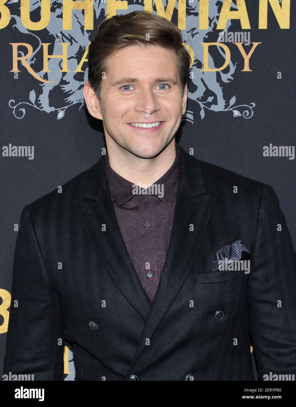 Actor Allen Leech attends the NY special screening of Bohemian Rhapsody ...