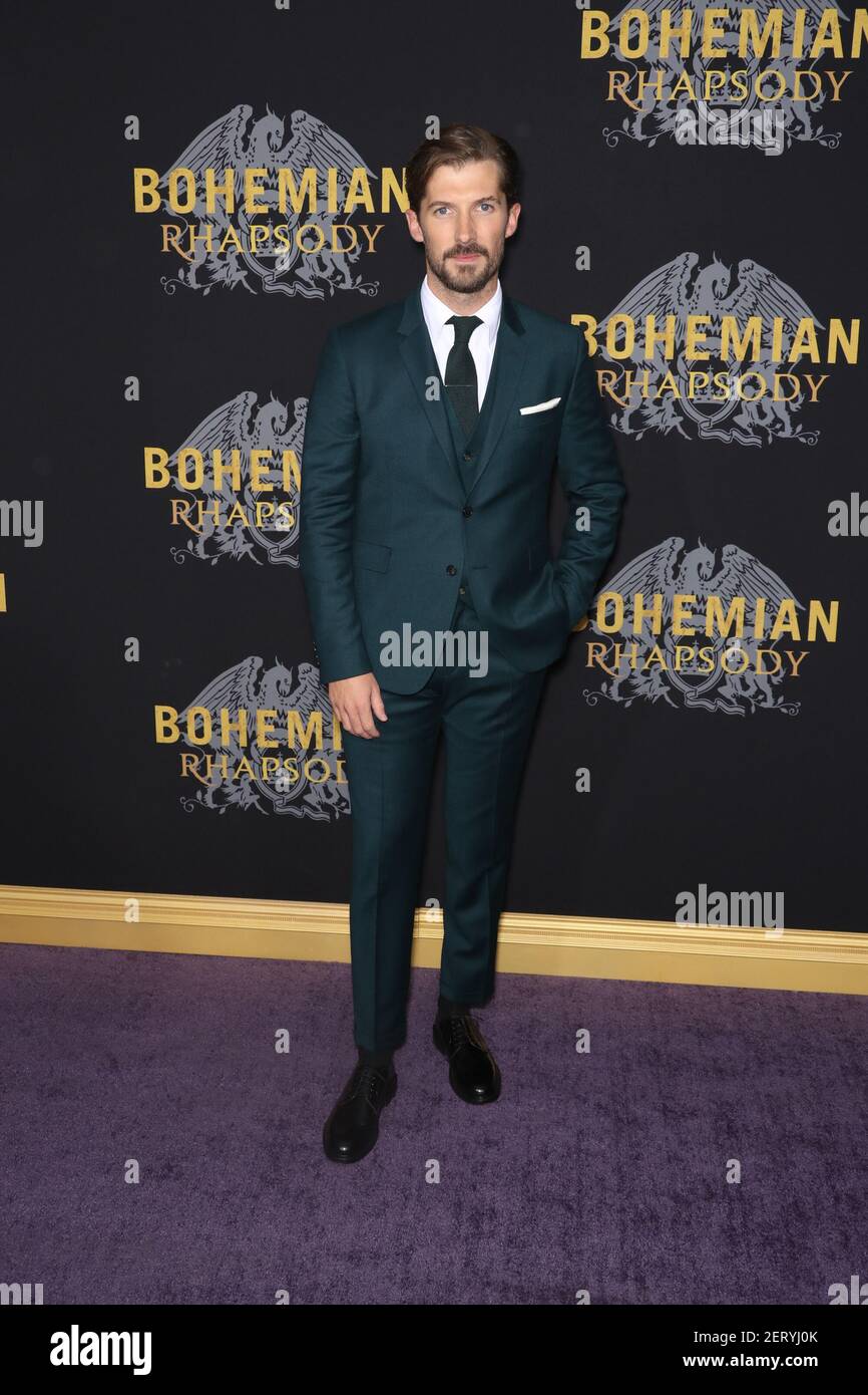 Gwilym Lee during the Bohemian Rhapsody special New York Screening ...