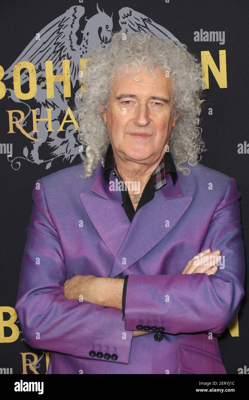 Brian May during the Bohemian Rhapsody special New York Screening, held ...