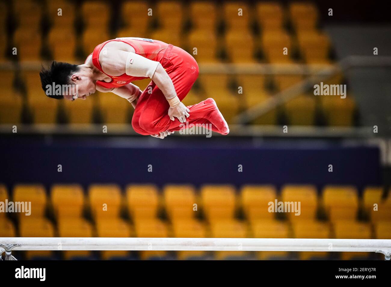 October 31, 2018: Wei Sun of Â China during Parallel Bar, Individual ...