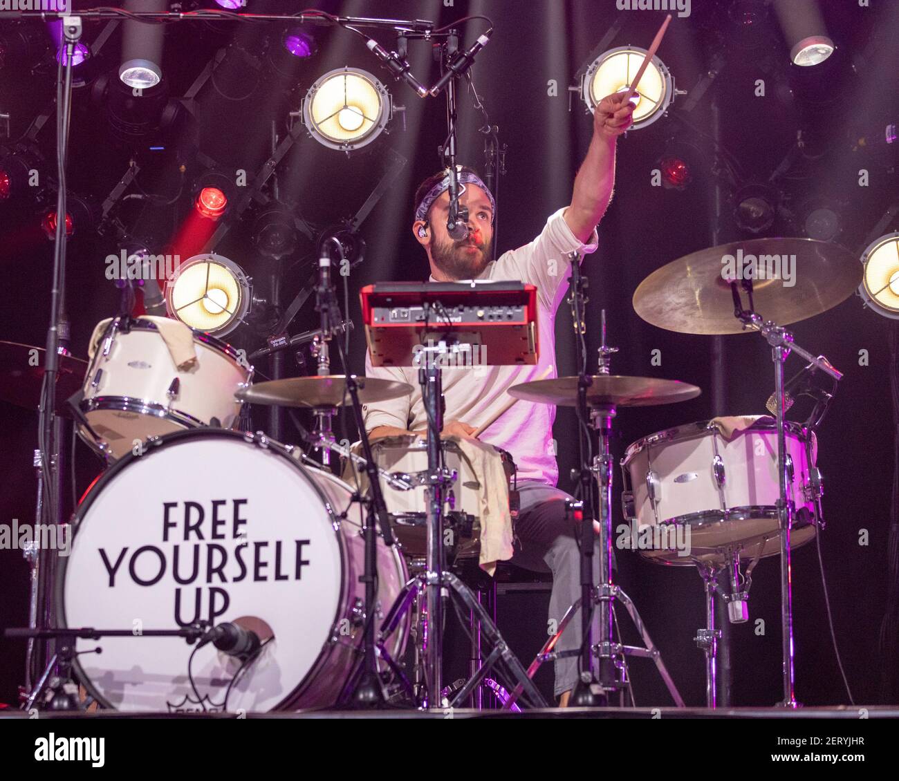 Mike Calabrese of Lake Street Dive at The Sylvee on October, 30 2018 ...