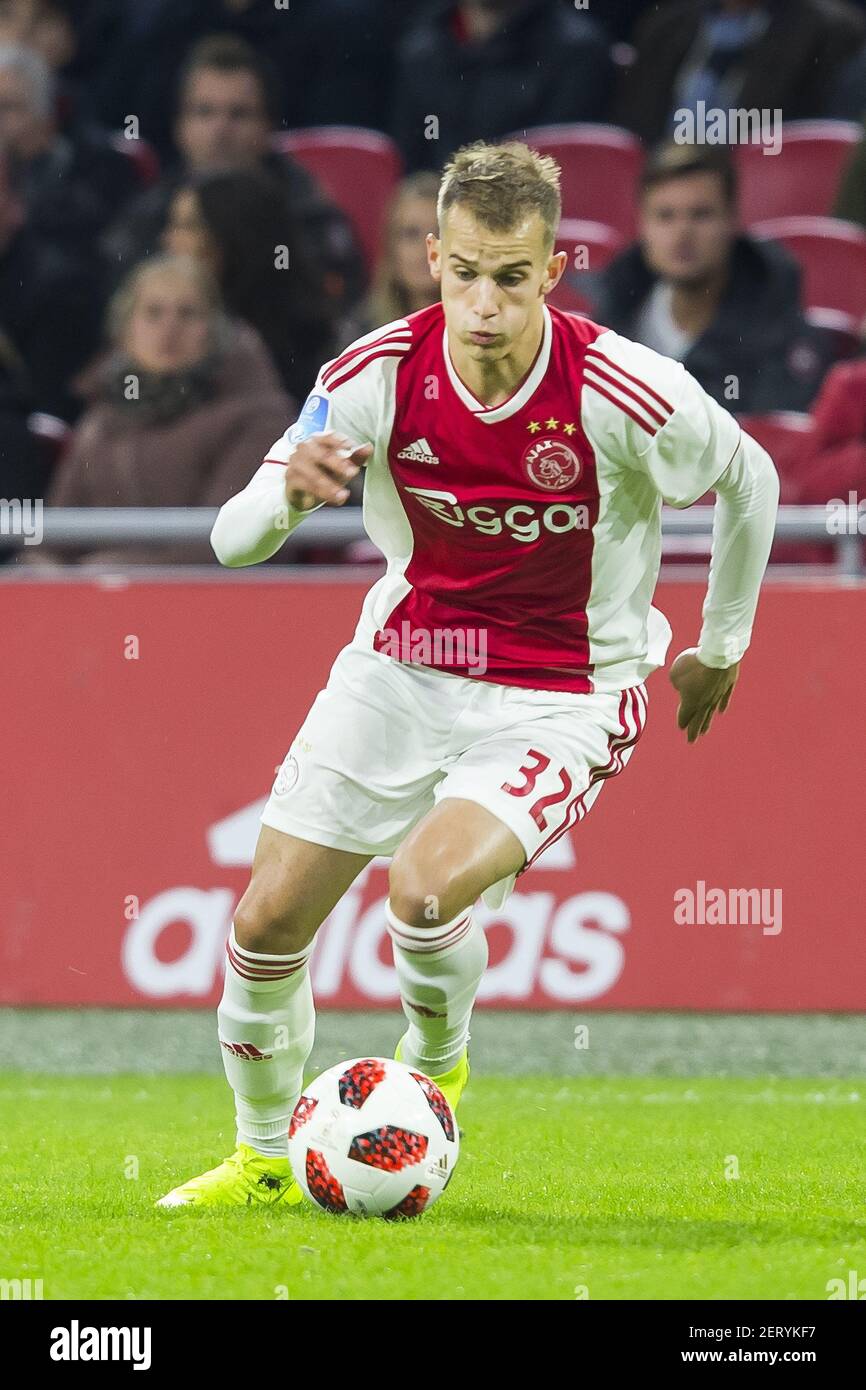 AMSTERDAM, Johan Cruijff Arena, 31-10-2018 , season 2018 / 2019 , Dutch ...