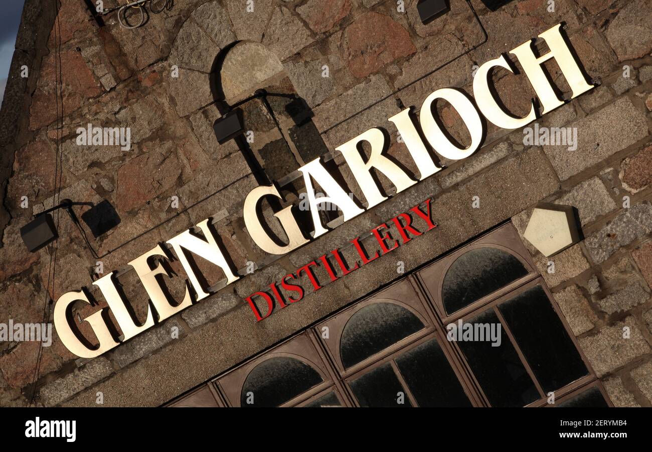 The Glen Garioch Distillery in Oldmeldrum, Aberdeenshire, Scotland ...