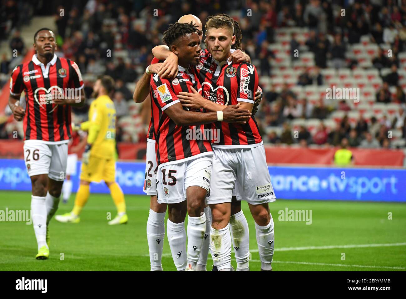Remi Walter - OGC Nice vs AJ Auxerre - Coupe de la Ligue on October 31 ...