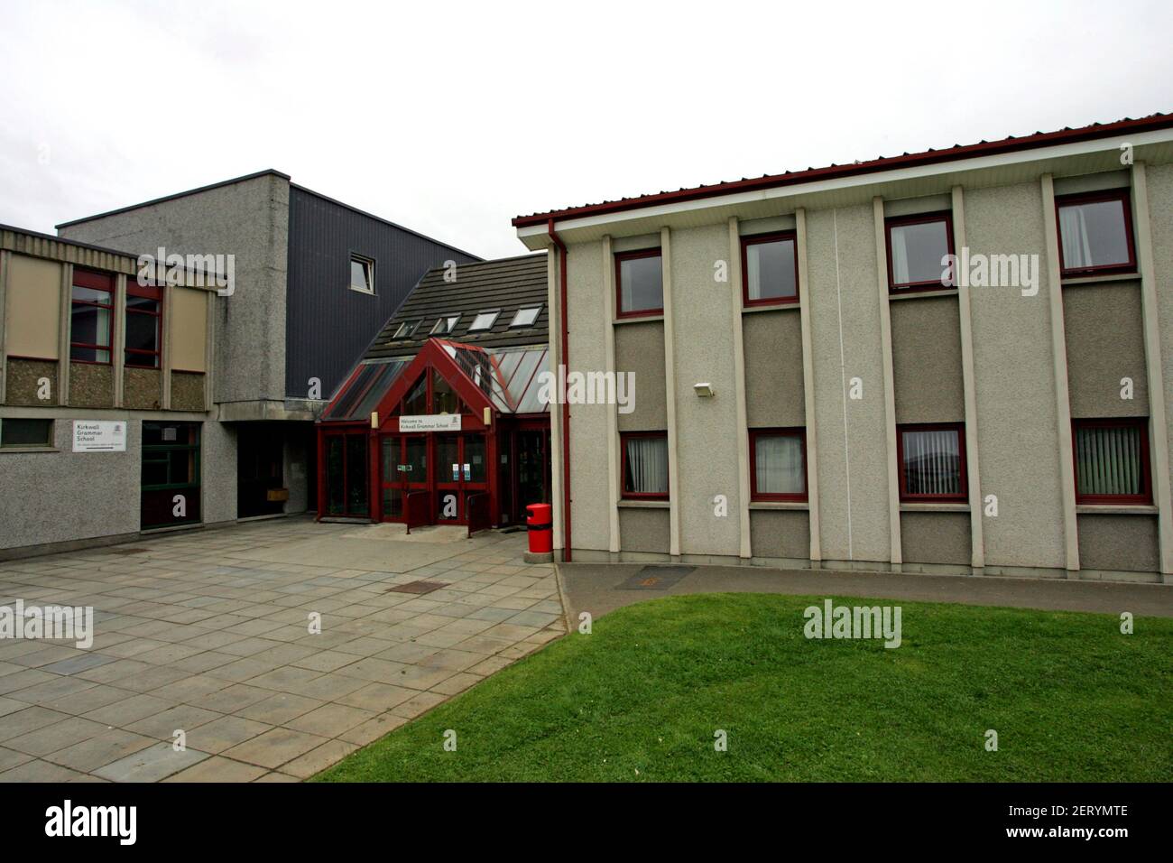 Kirkwall Grammar School on the isle of Orkney, Scotland, UK Stock Photo ...