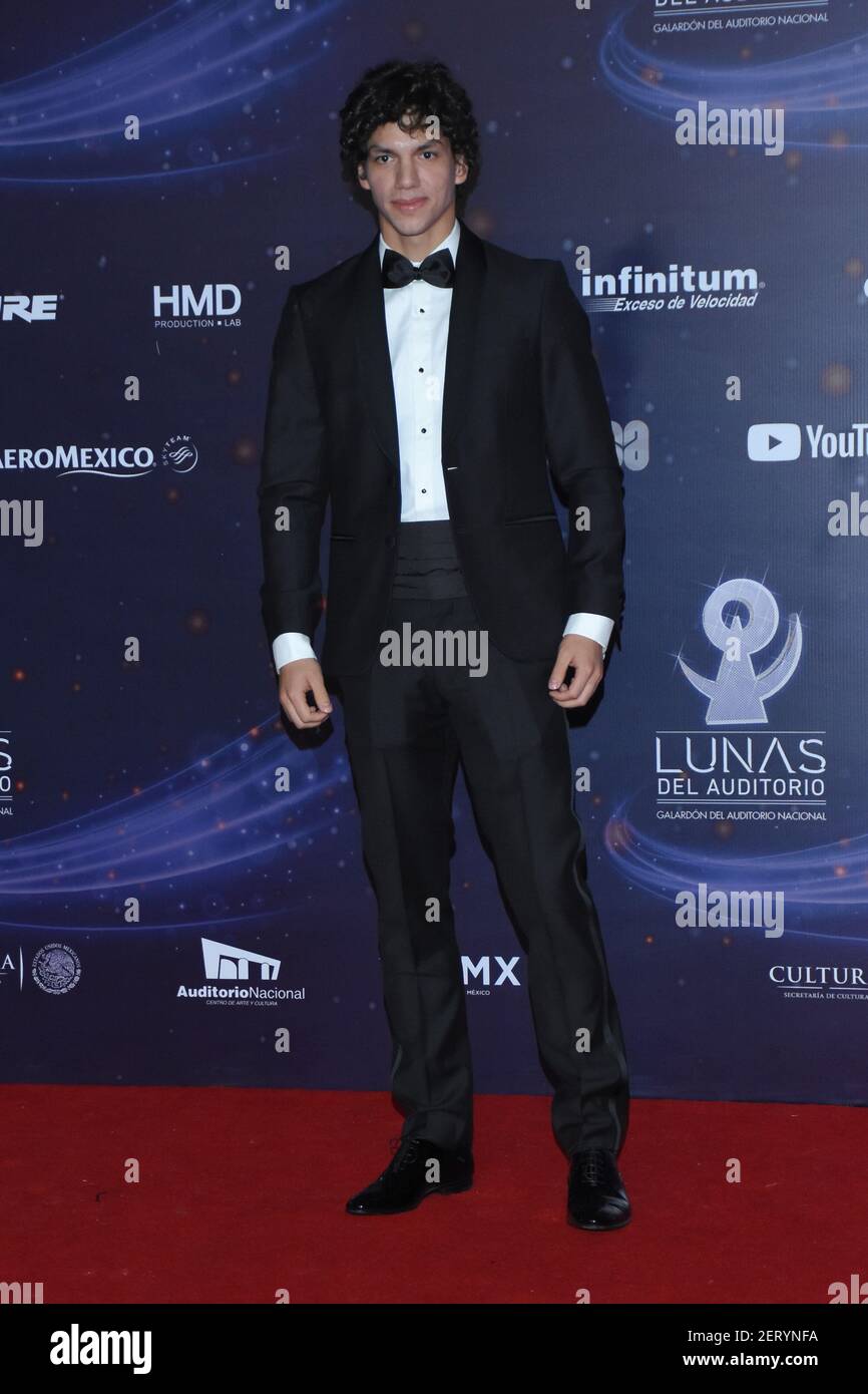 Isaac Hernandez seen attending at red carpet of XVII Lunas of ...