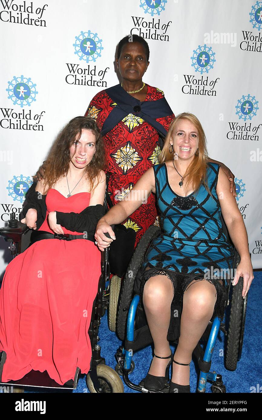 Michaela Mycroft attends the 20018 World of Children Awards Ceremony ...