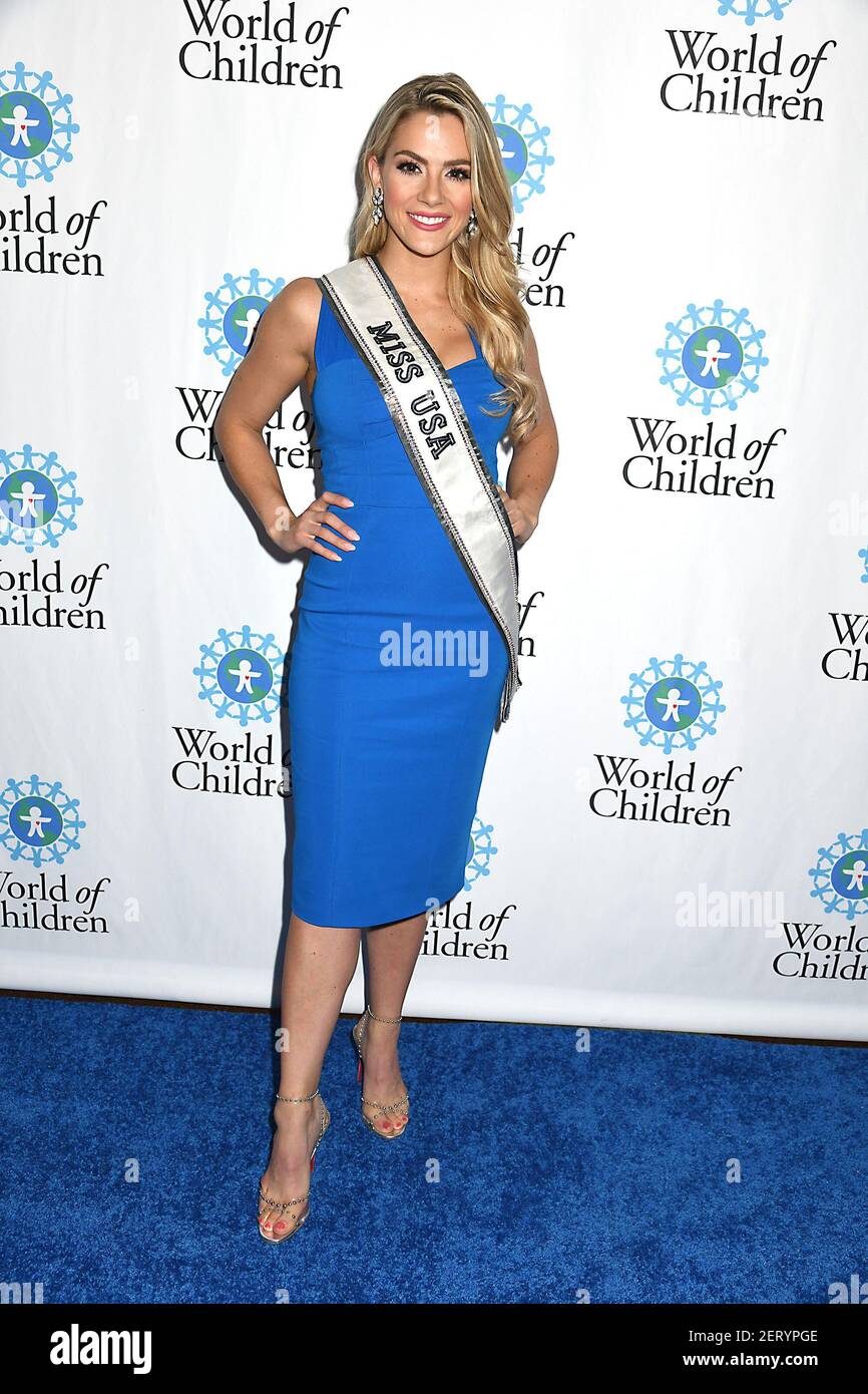 Miss USA Sarah Rose Summers attends the 20018 World of Children Awards ...