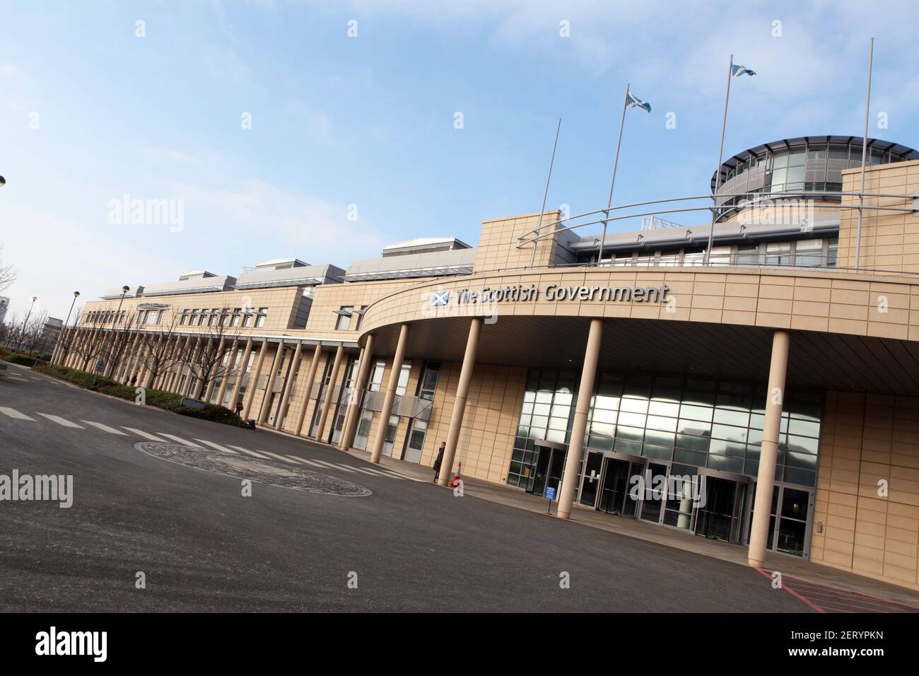 Scottish Government Building in Leith, Edinburgh, Scotland, UK Stock ...