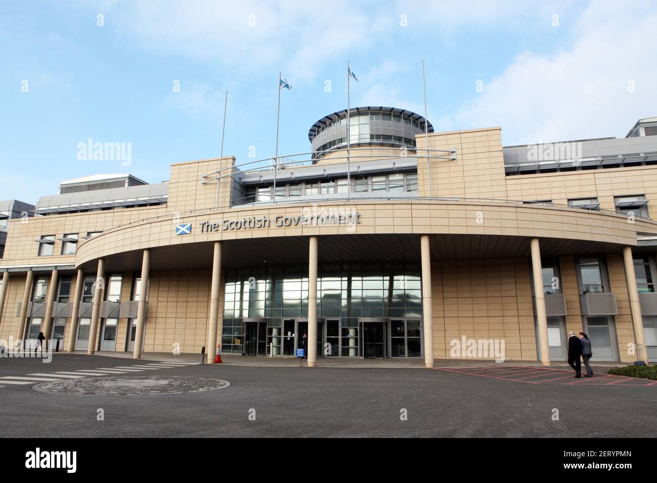 Scottish Government Building in Leith, Edinburgh, Scotland, UK Stock ...