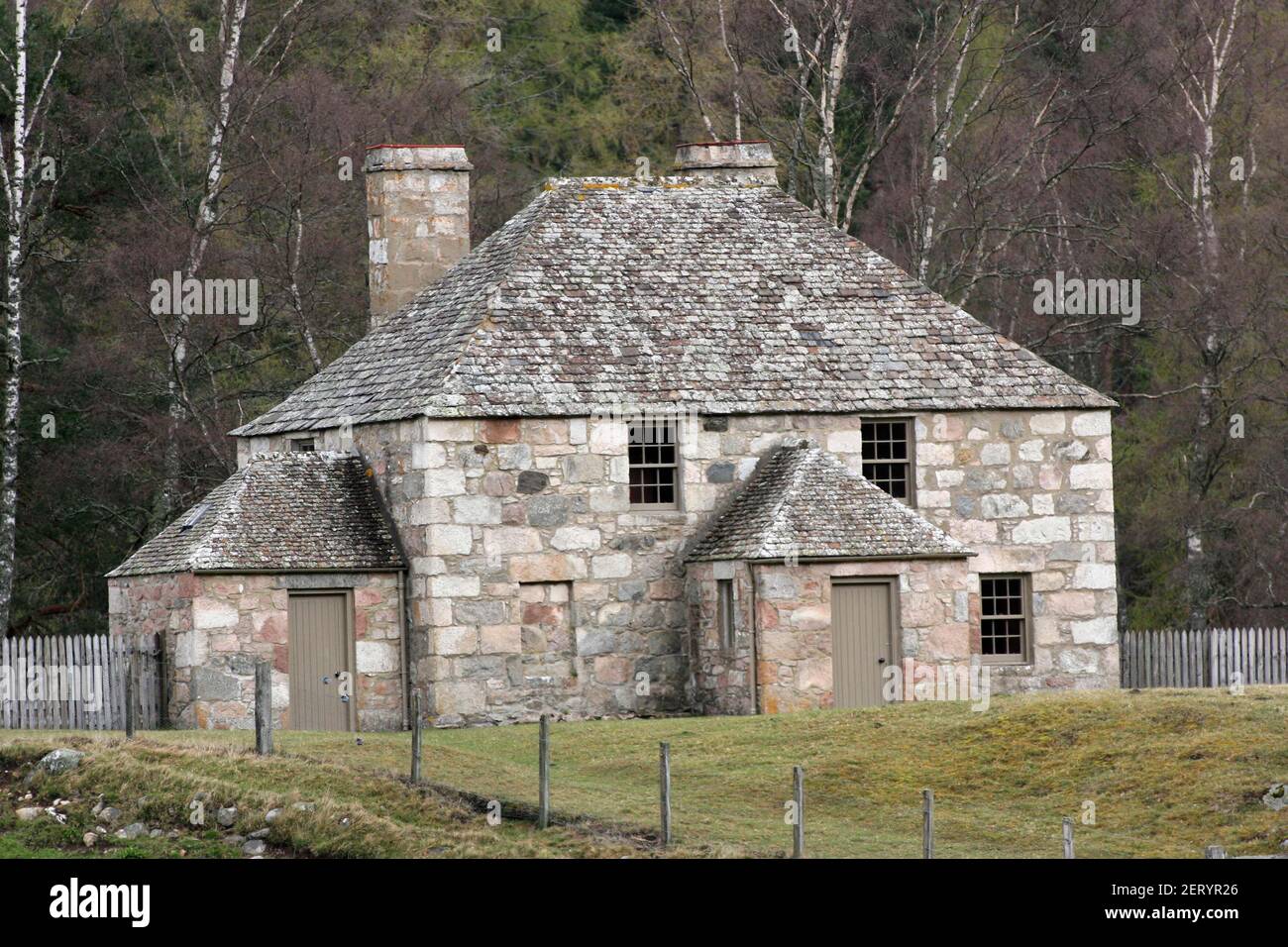 Teapot Cottage at Glen Gairn, Deeside, Aberdeeenshire, Scotland ...