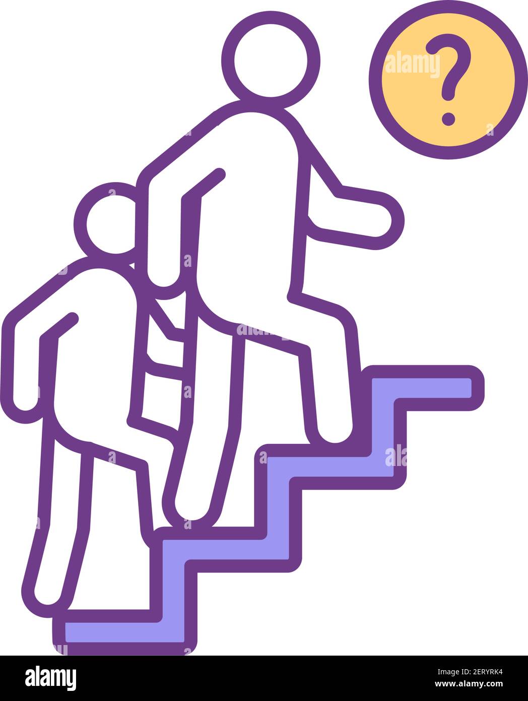 Frustration RGB color icon Stock Vector Image & Art - Alamy