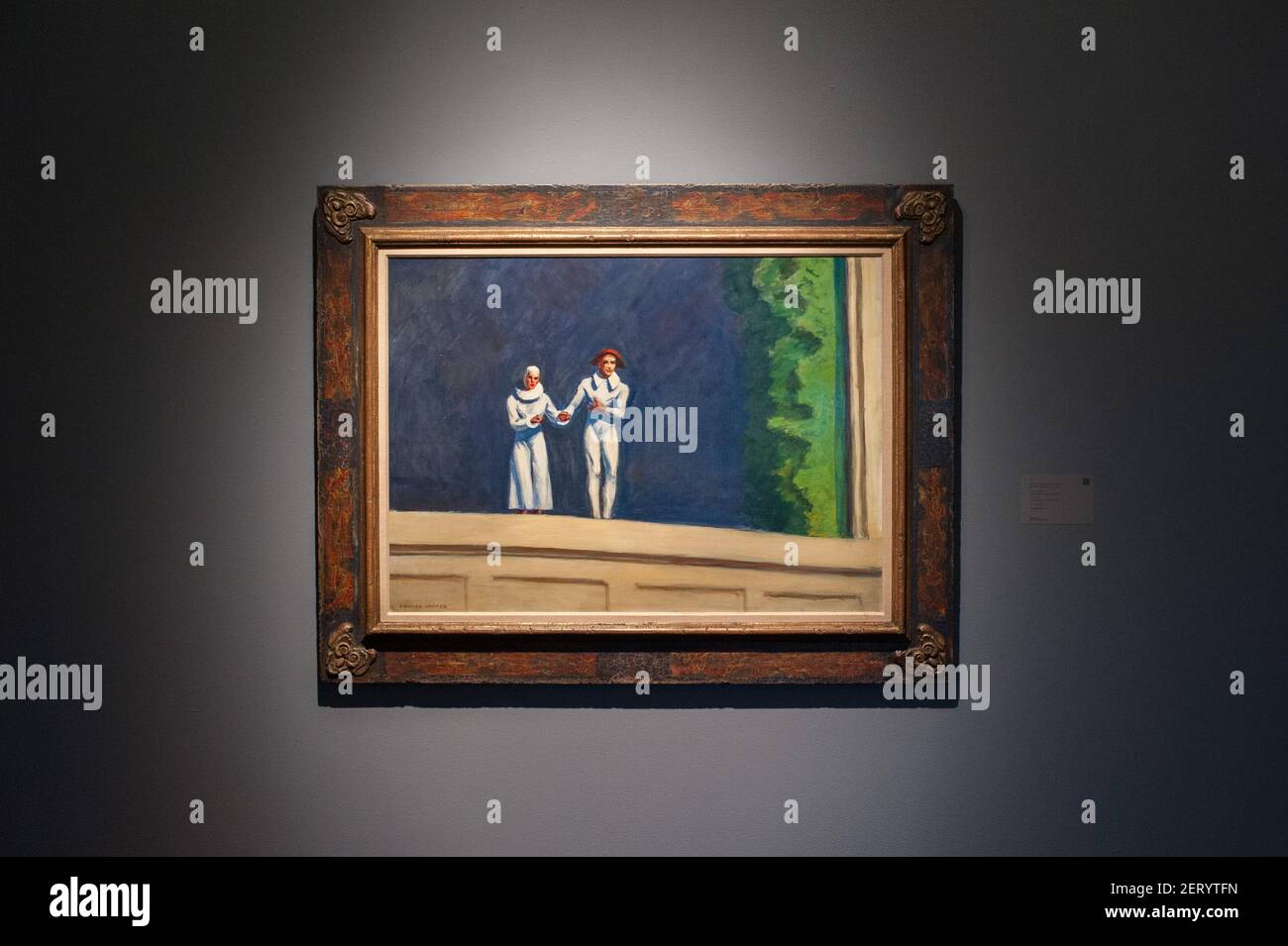 Edward Hopper , Two Comedians , 1966 , (Est $12,000,000-18,000,000) at ...