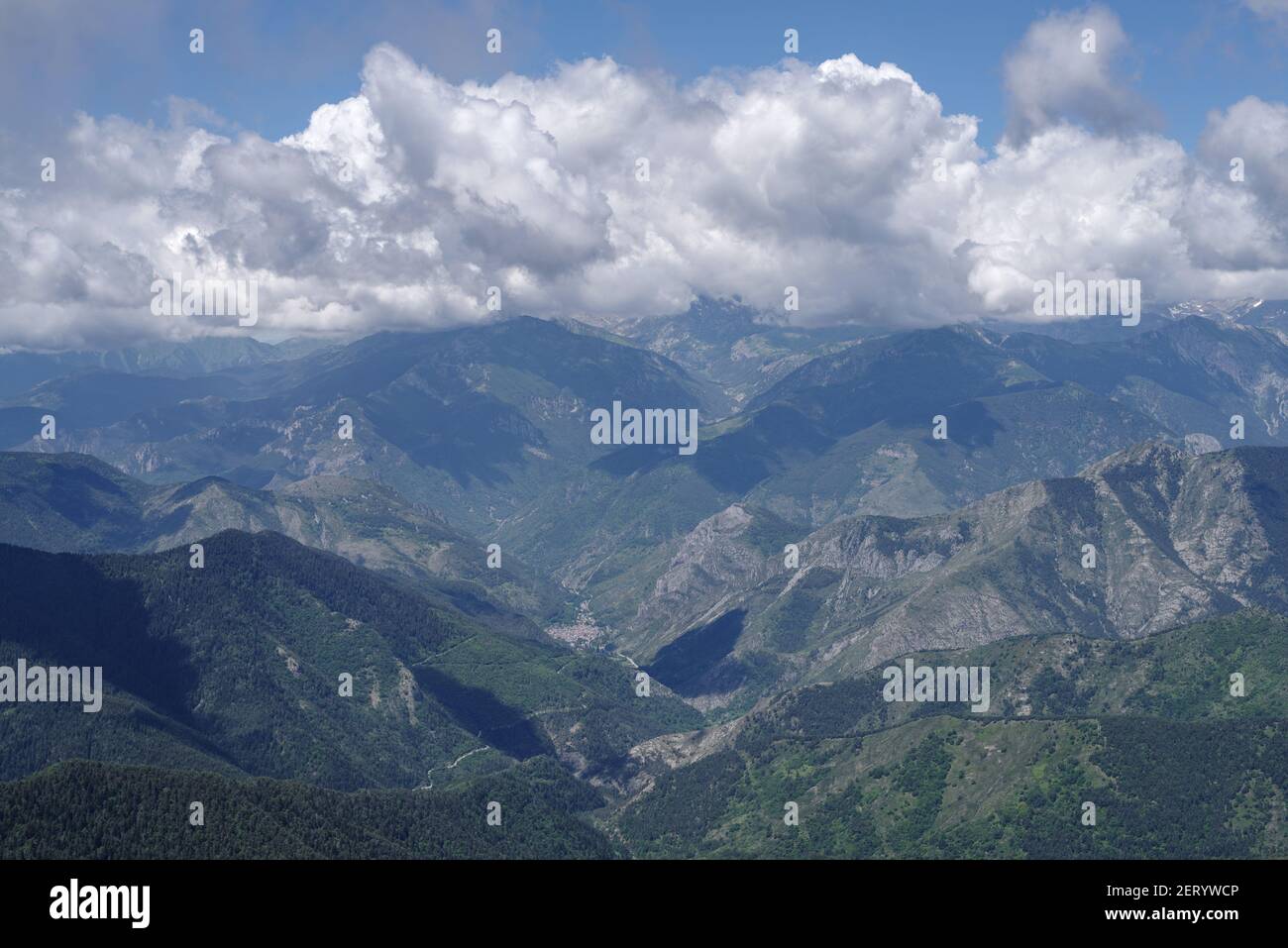 Maritime Alps mountain range, South France Stock Photo - Alamy