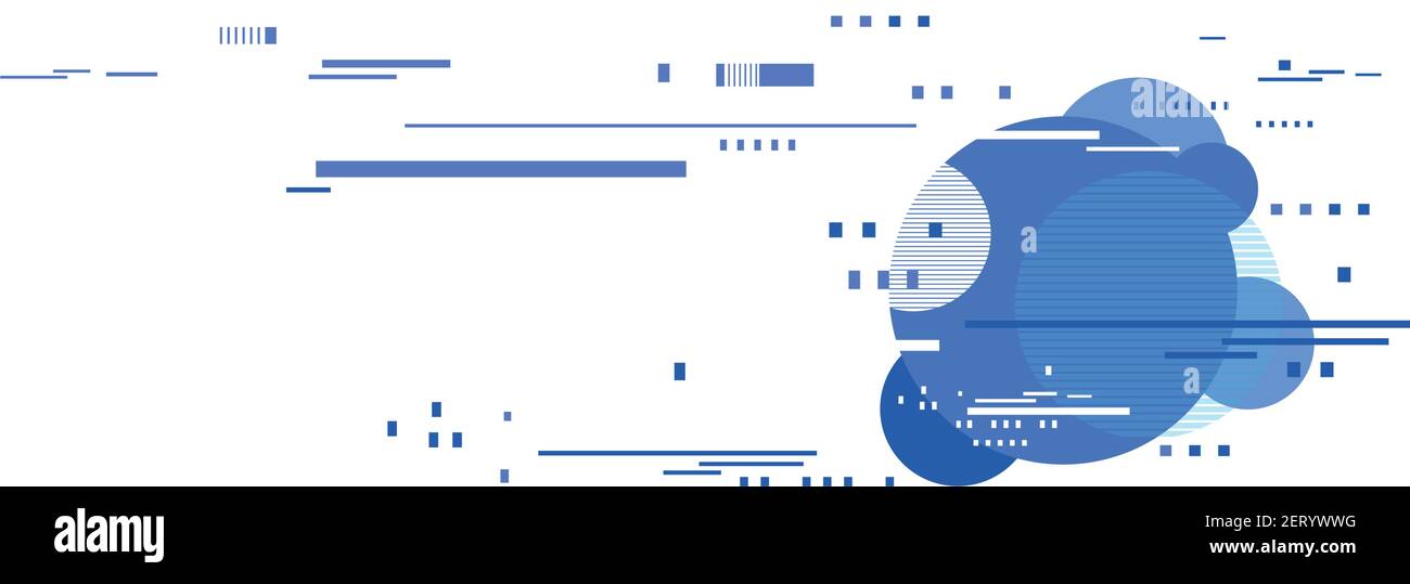 Abstract tech background with simple object Stock Vector Image & Art ...