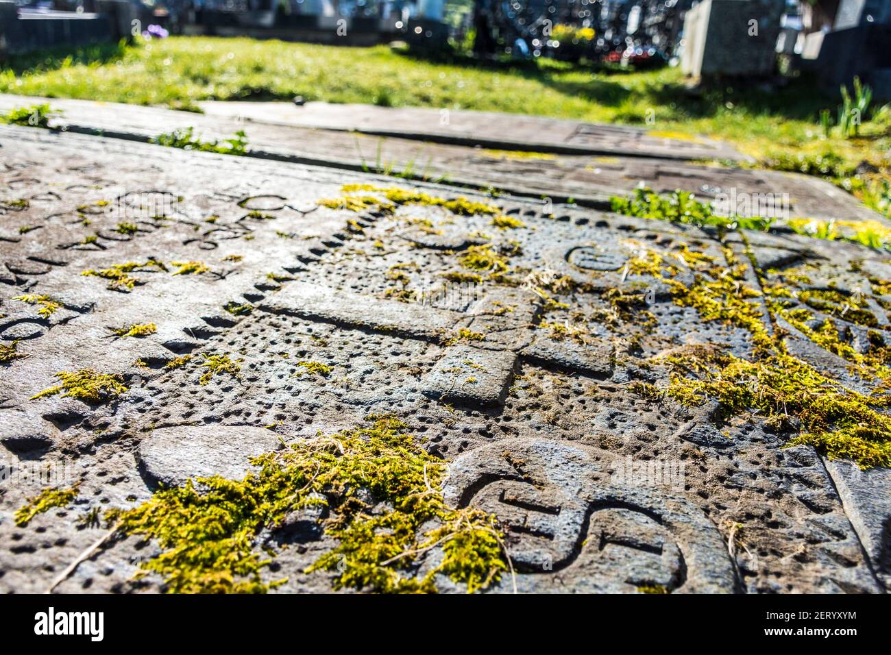 Christian catholic cemetery hi-res stock photography and images - Alamy