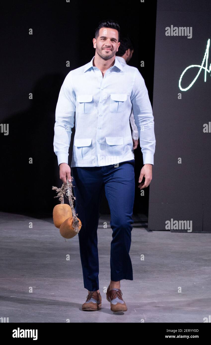 MIAMI, FL - NOV 2: Jesus Diaz "Chef Yisus" is seen modeling during "In ...