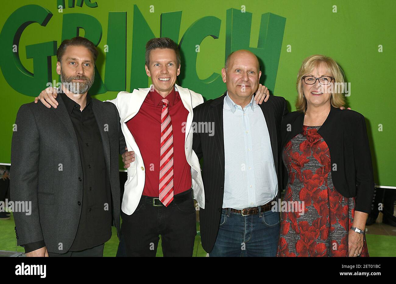 Scott Mosier, Yarrow Cheney, Chris Meledandri & Janet Healy attends the ...