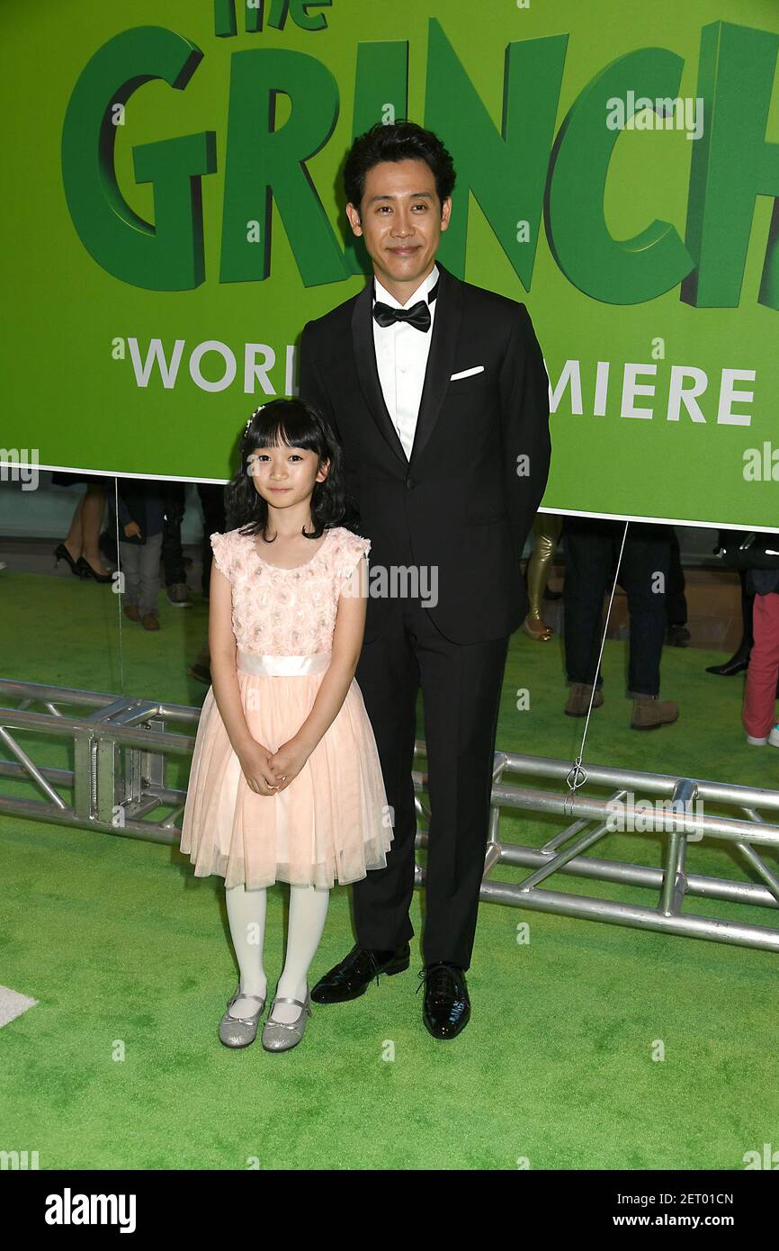 Japanese actors from the Japanese Grinch movie Naho Yokomizo and Yo ...