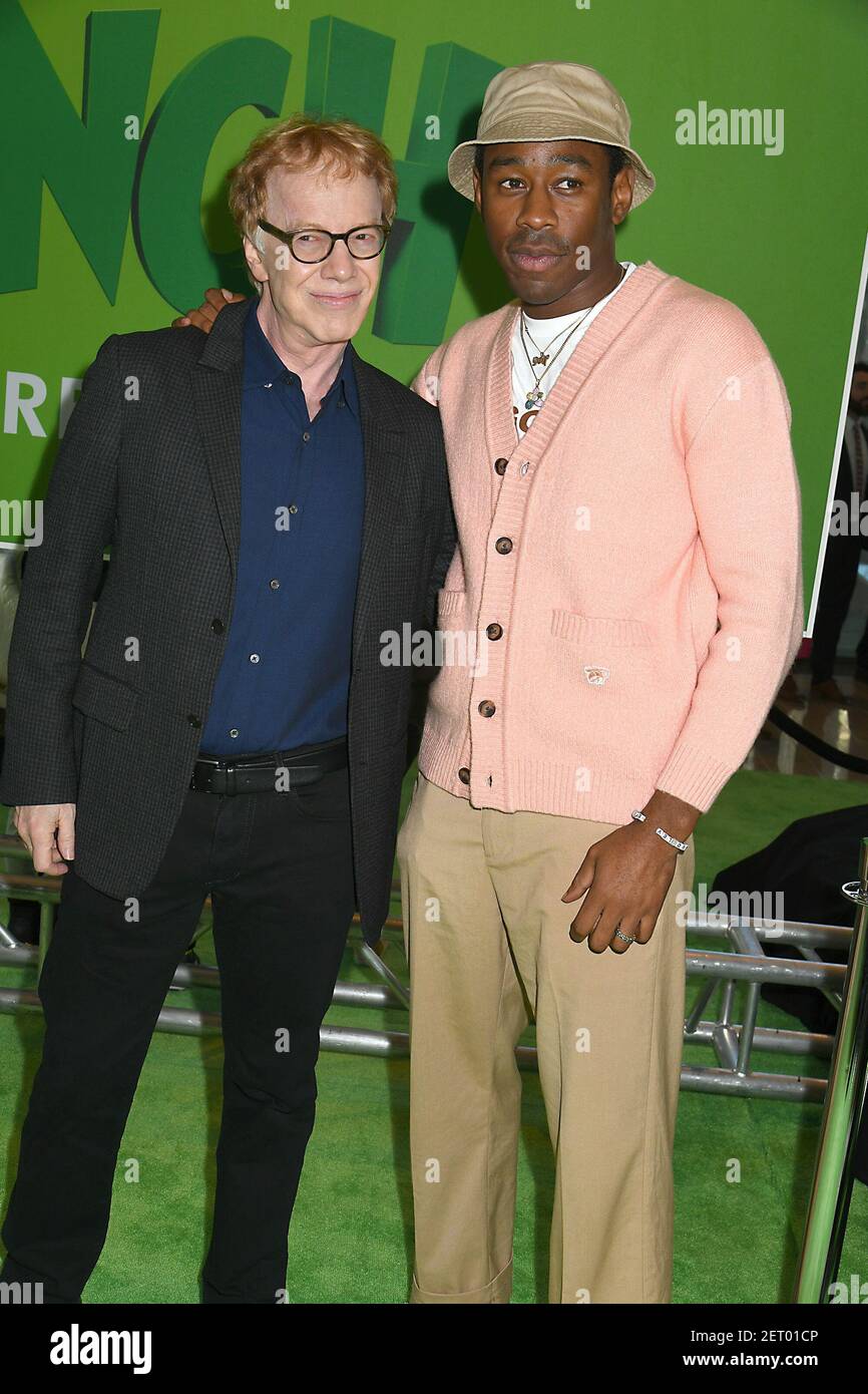 Danny Elfman and Musician and song composer Tyler, the Creator attends ...