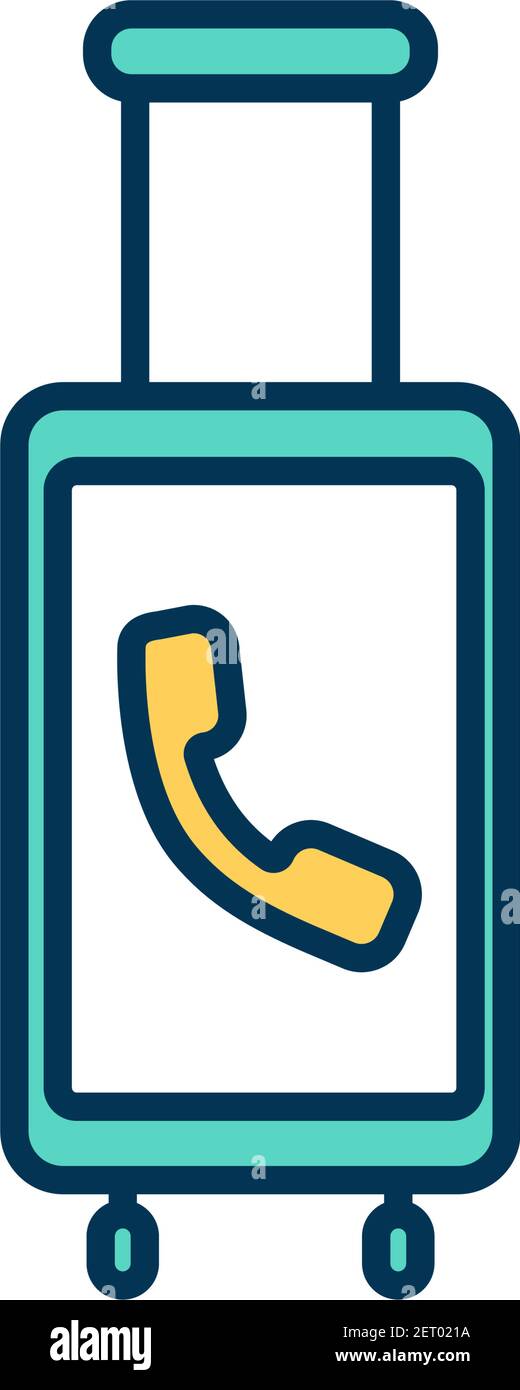 Cell phone plan travelers Stock Vector Images - Alamy